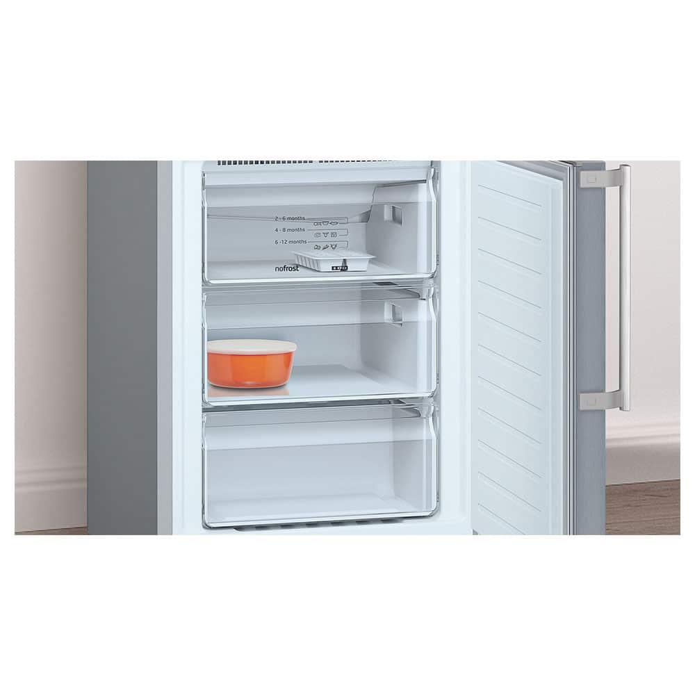 Frigorífico BALAY 3KFD763XE, Clase D, Acero Inox, 203 x 60 cm, Combi ...